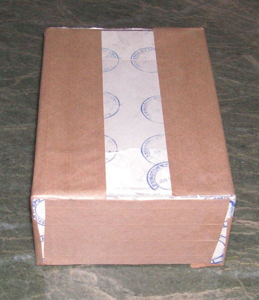 Registered Mail Packaging Details